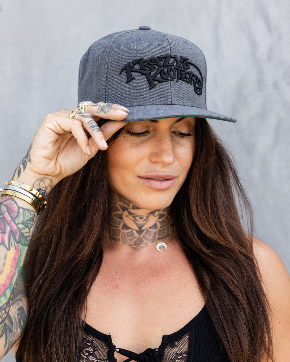 Krazy Kooter's Logo Snapback in Dark Heather Grey – Sanchos Tacos